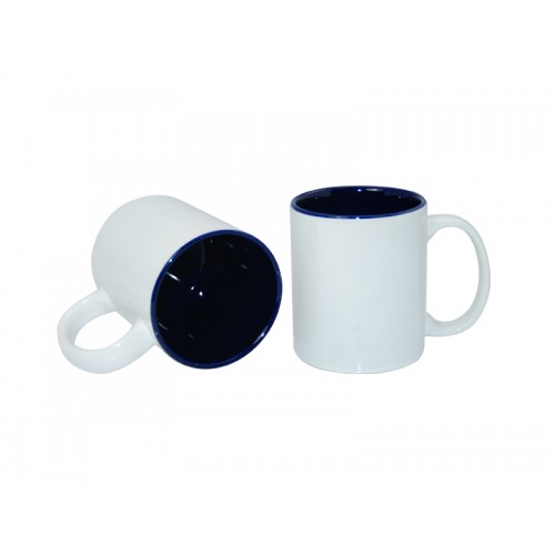 11oz Two Tone Color Mugs Blue | Sublimation Products, Heat Press ...